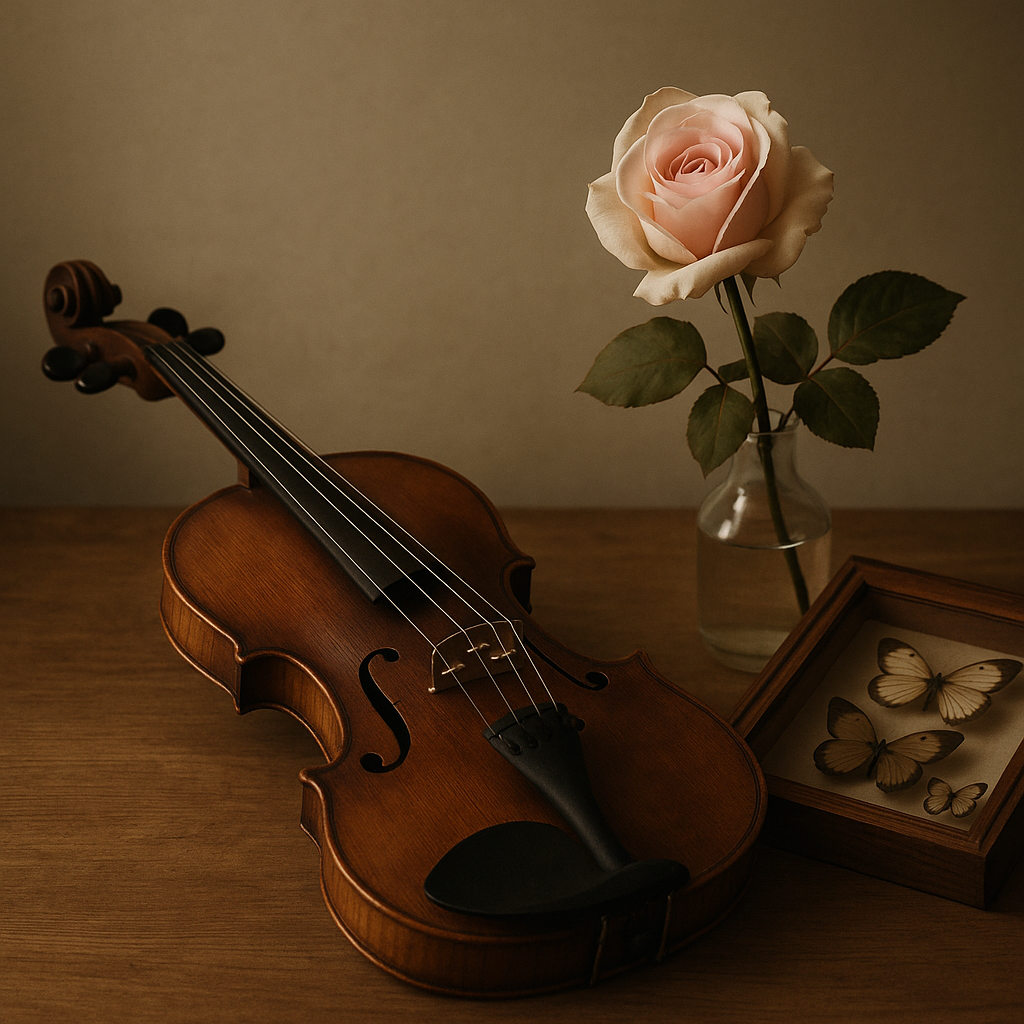 🎻Violins, 🌹Roses, and Butterflies🐚 – In what kind of world do we wish ...